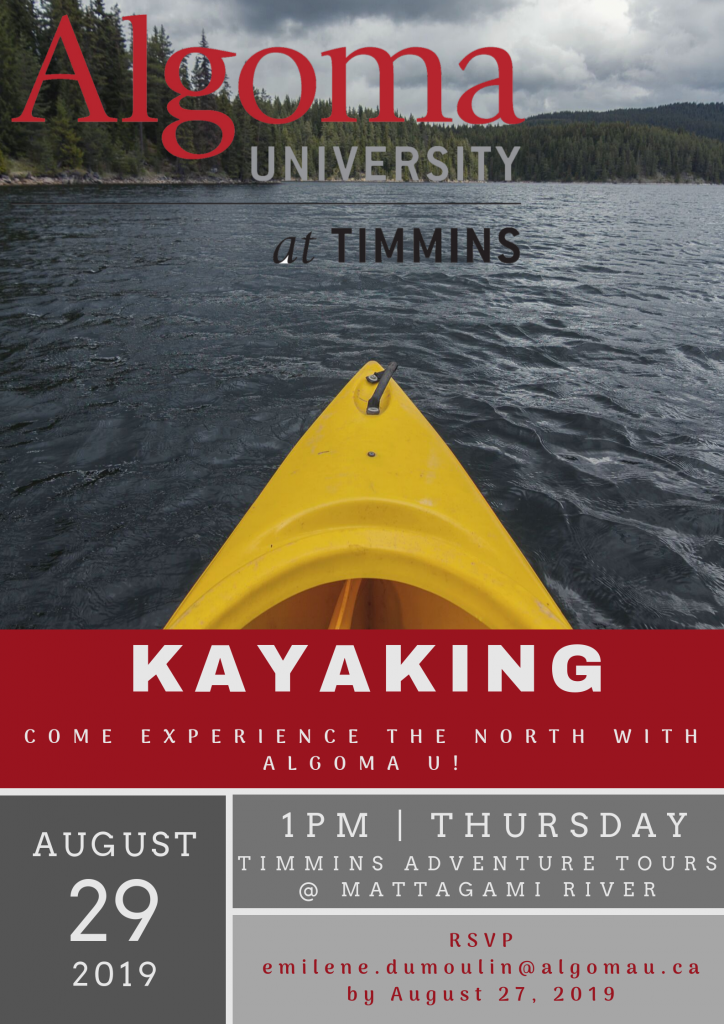 Kayaking on Mattagami River - Algoma