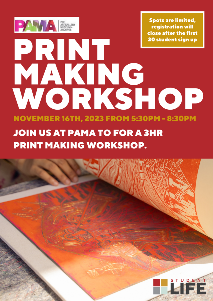 Printmaking at PAMA - Algoma University