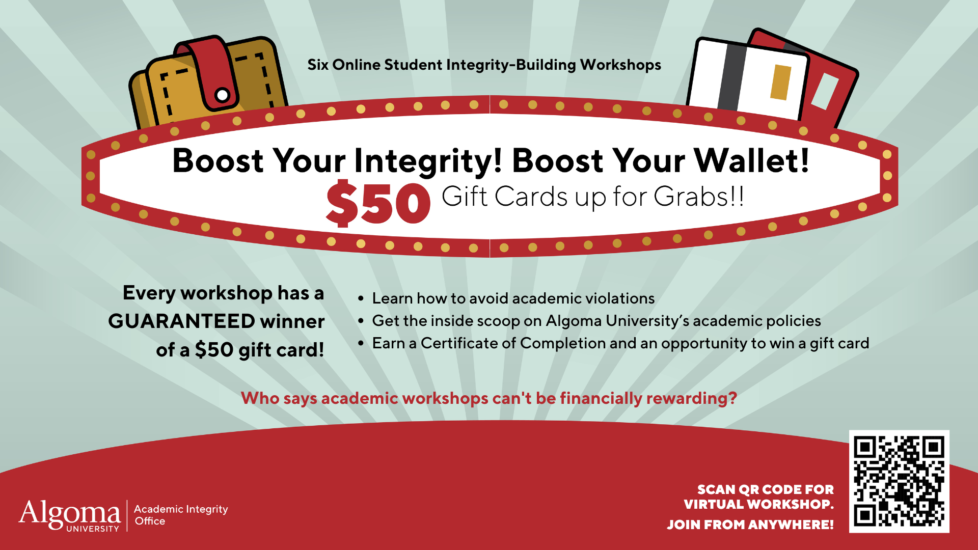 Student Integrity-Building Workshops - Algoma
